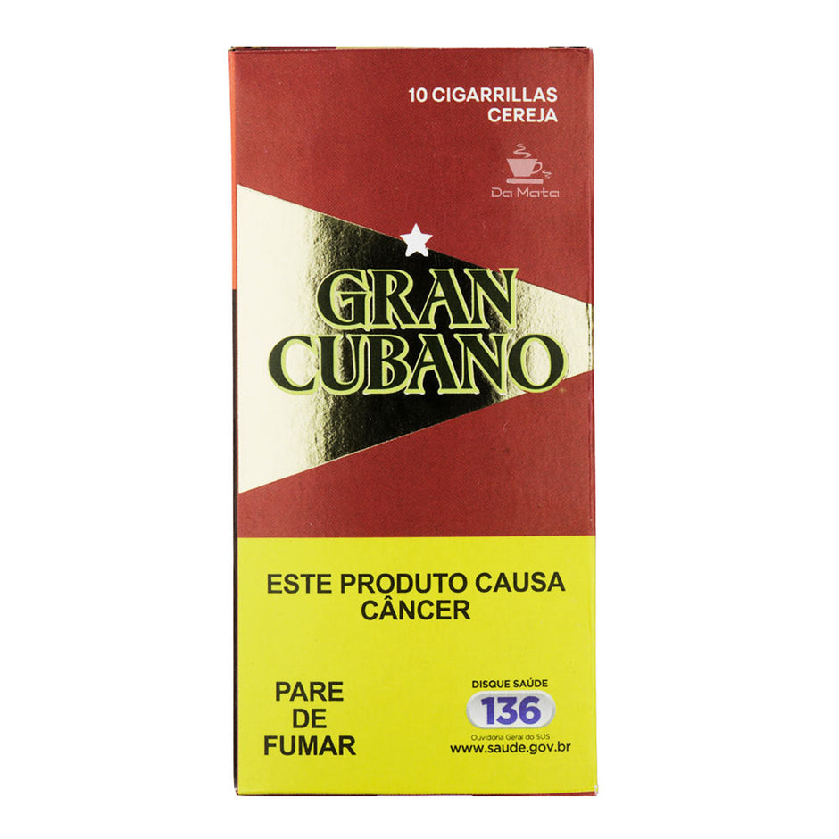 Cigarrilha Gran Cubano Cereja C/ Piteira – Charutos Reserva